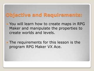 Rpg maker – lesson 1 | PPTX | Roleplaying Games | Games and Puzzles
