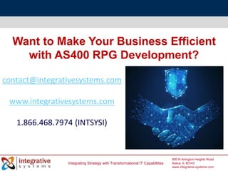 RPG Programmers | PPTX | Web Development | Internet