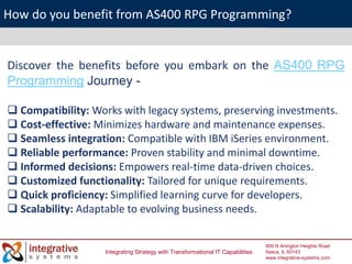 RPG Programmers | PPTX | Web Development | Internet