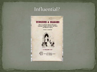 Examining 'RPG Elements': Systems of Character Progression | PPTX