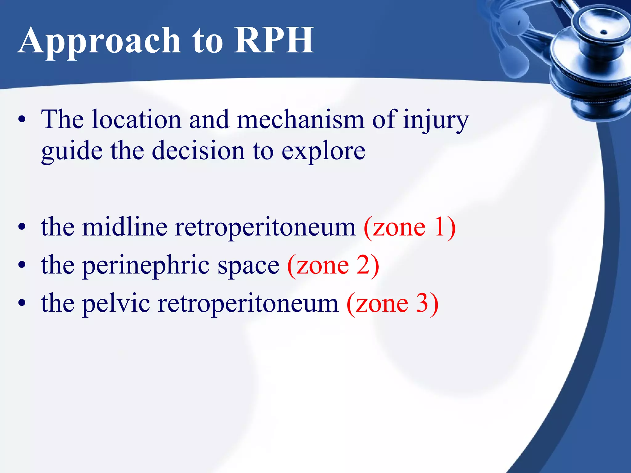Retroperitoneal Collections | PPT