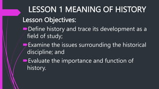 Reading In Philippine History Introduction | PPTX