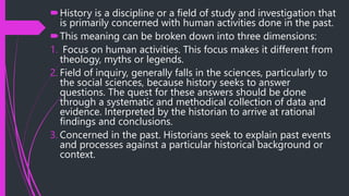Reading In Philippine History Introduction | PPTX