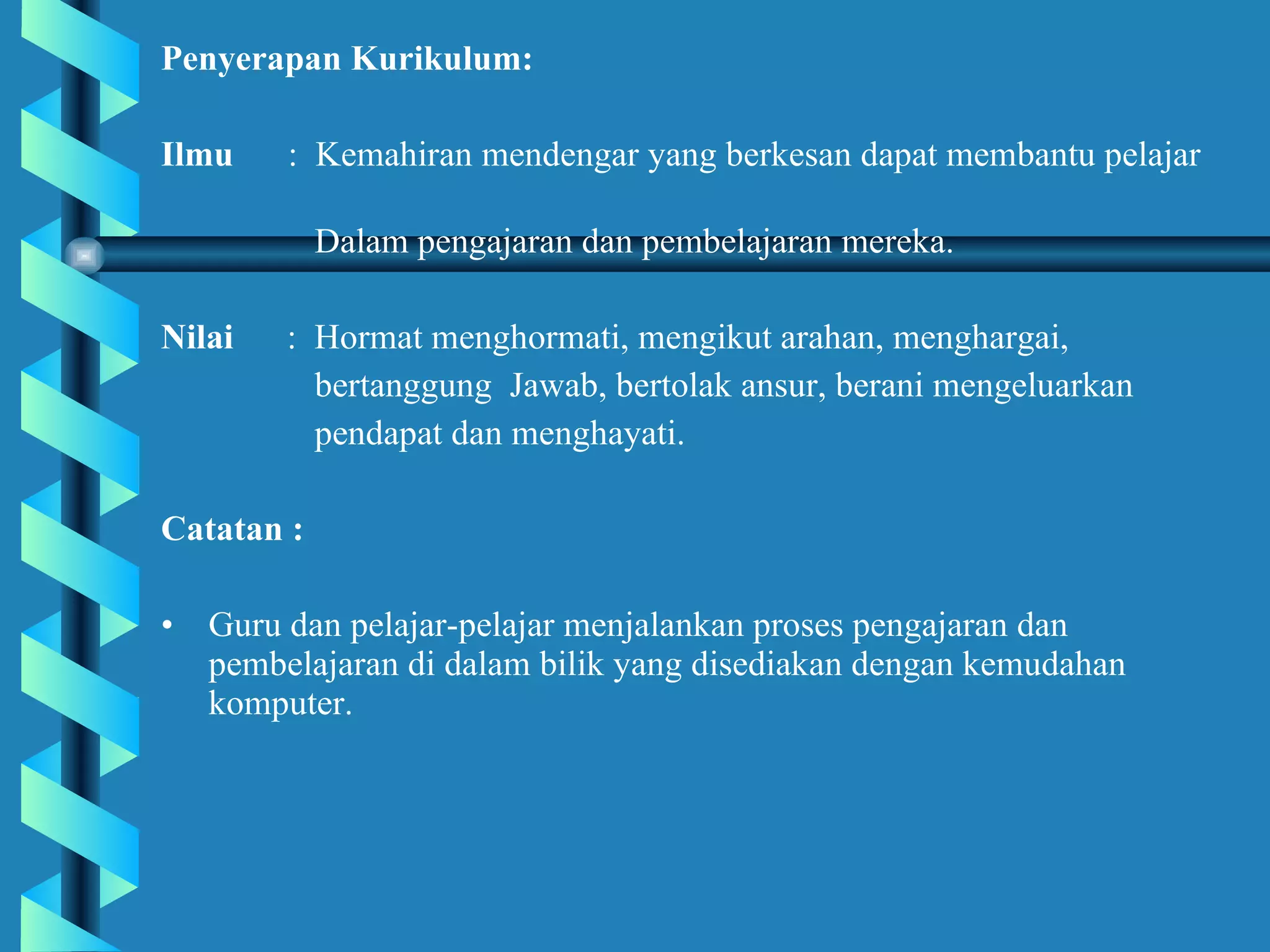 Tugasan 3: Teknik mendengar | PPT