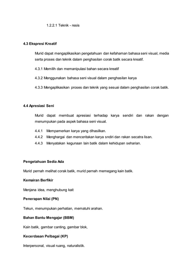 Rph (batik) | DOCX