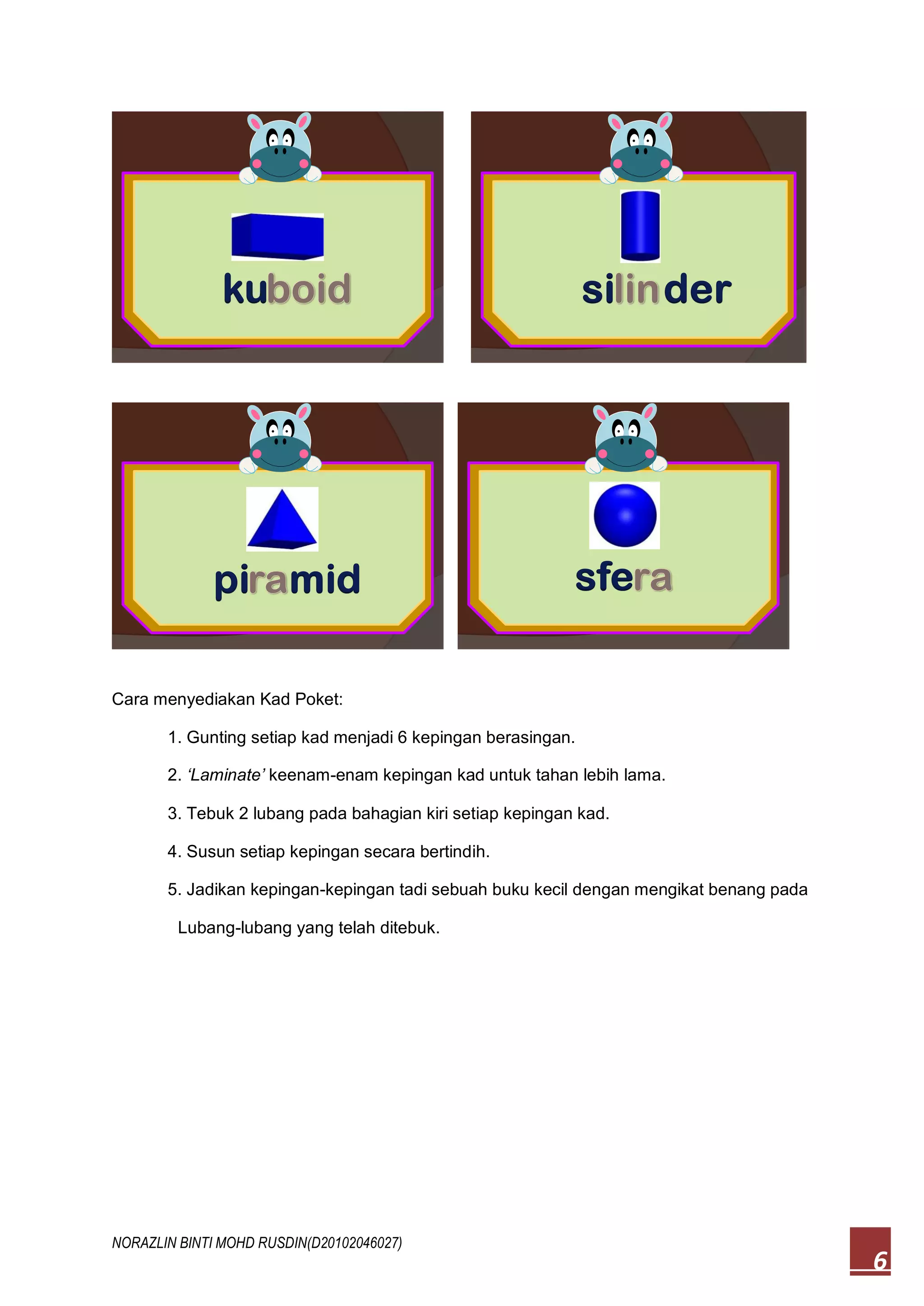 RPH bentuk dan ruang matematik sekolah rendah | PDF
