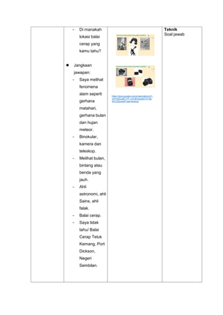 Contoh RPH BM Tahun 4 (PdPr) | PDF