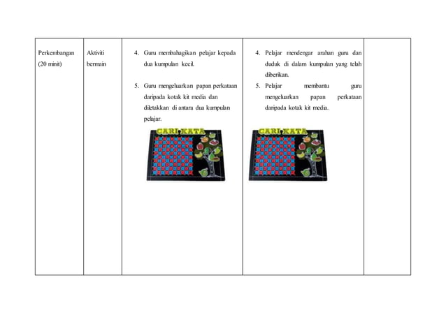 Rancangan Pengajaran Harian RPH Pendidikan Khas | DOCX