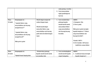 Rph dan justifikasi sains t5 kemahiran tumpuan dalam sains | PDF