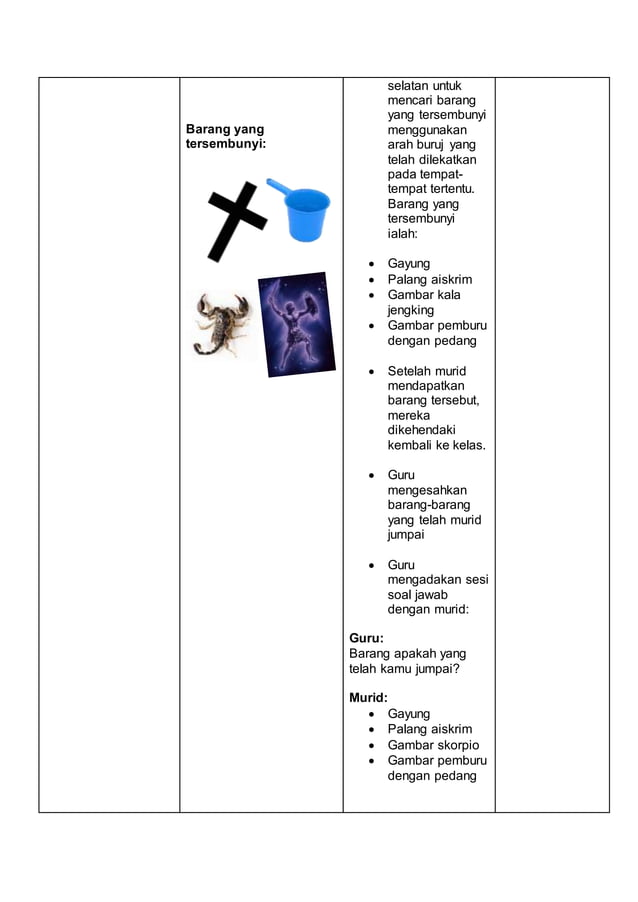 Rph fasa 5E- Buruj tahun 6 | DOCX