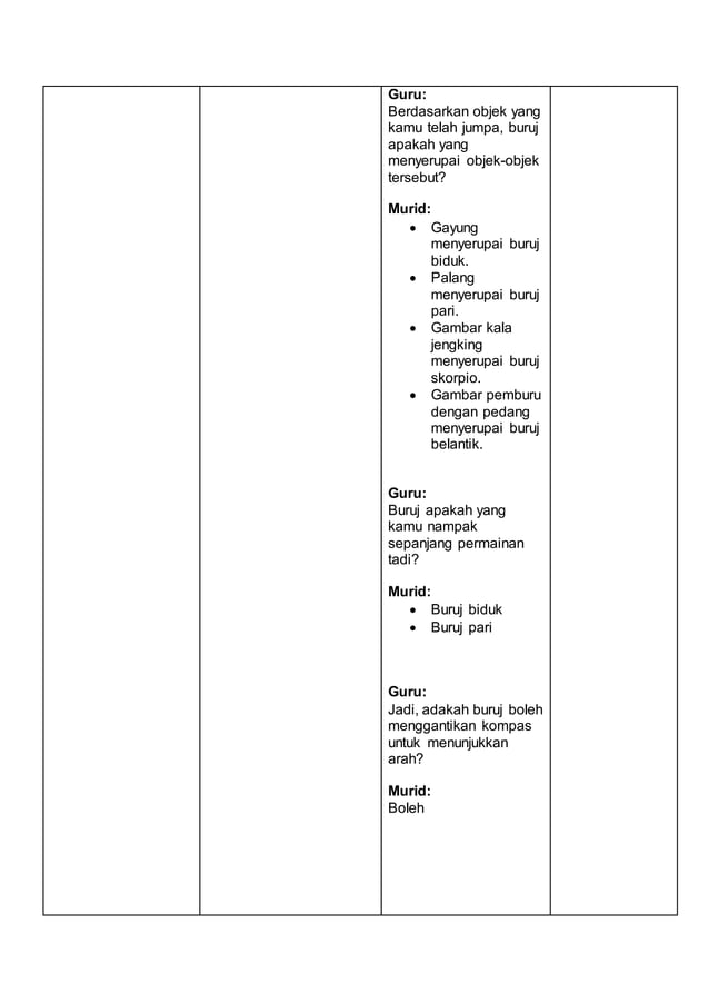 Rph fasa 5E- Buruj tahun 6 | DOCX