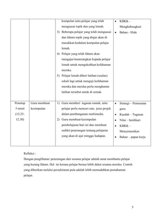 Rph kaedah masteri(berpusatkn guru) | DOCX