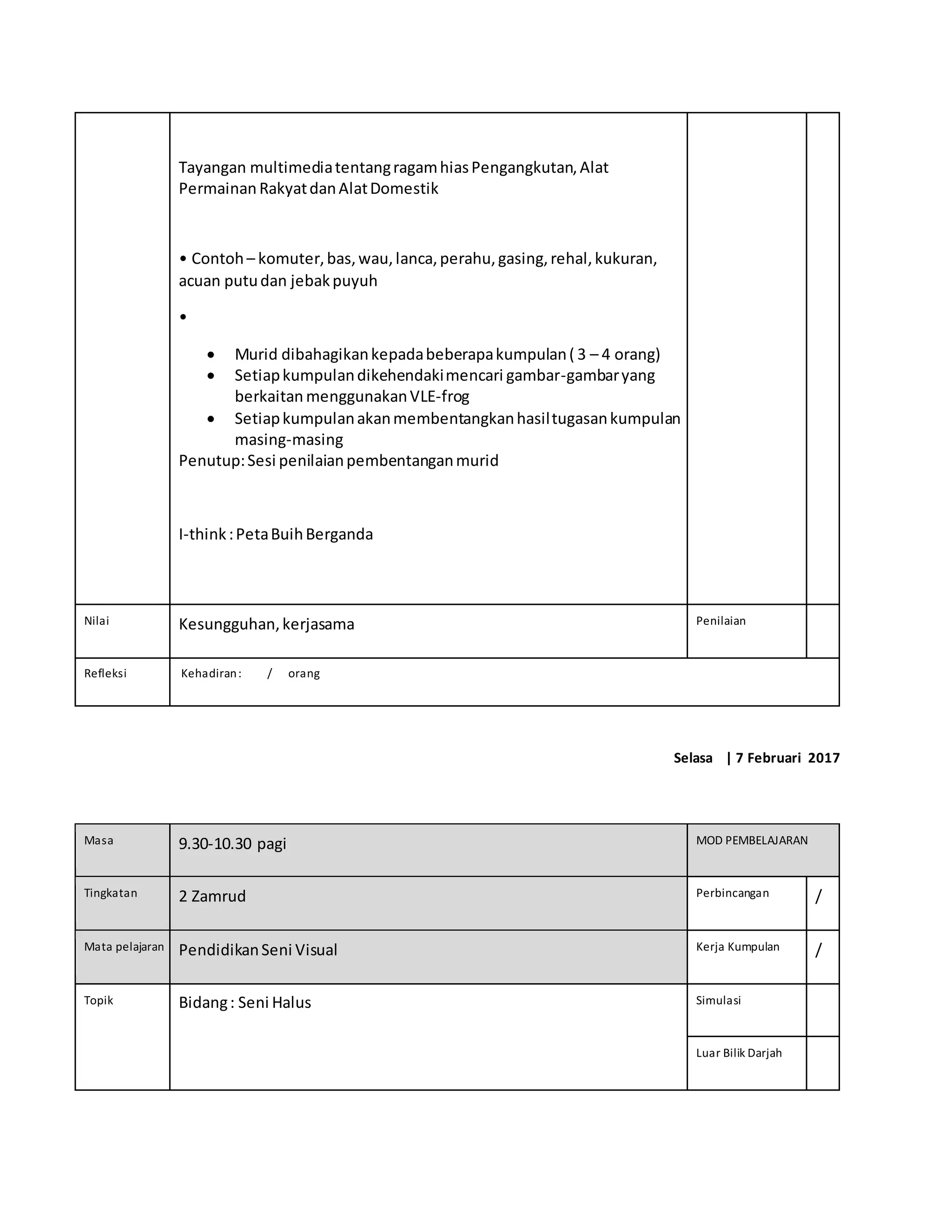 Rph kssm psv t2 | DOCX