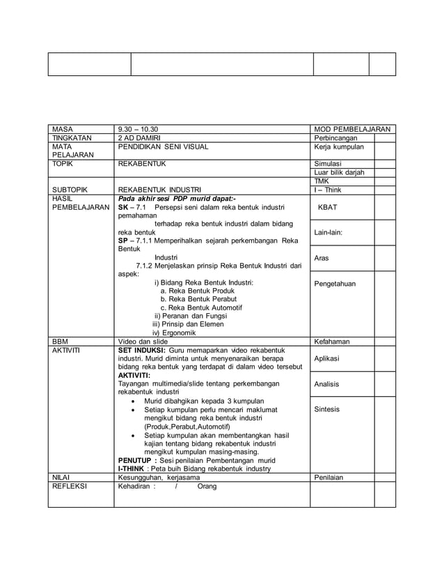 Rph kssm psv t2 | DOCX