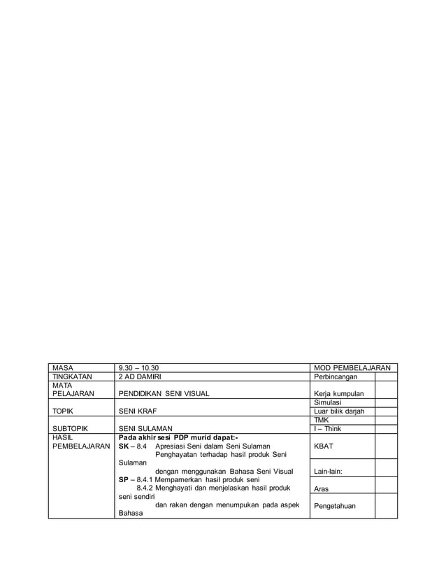 Rph kssm psv t2 | DOCX