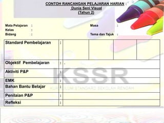 RPH KSSR Dunia Seni Visual DSV Tahun 4.ppt