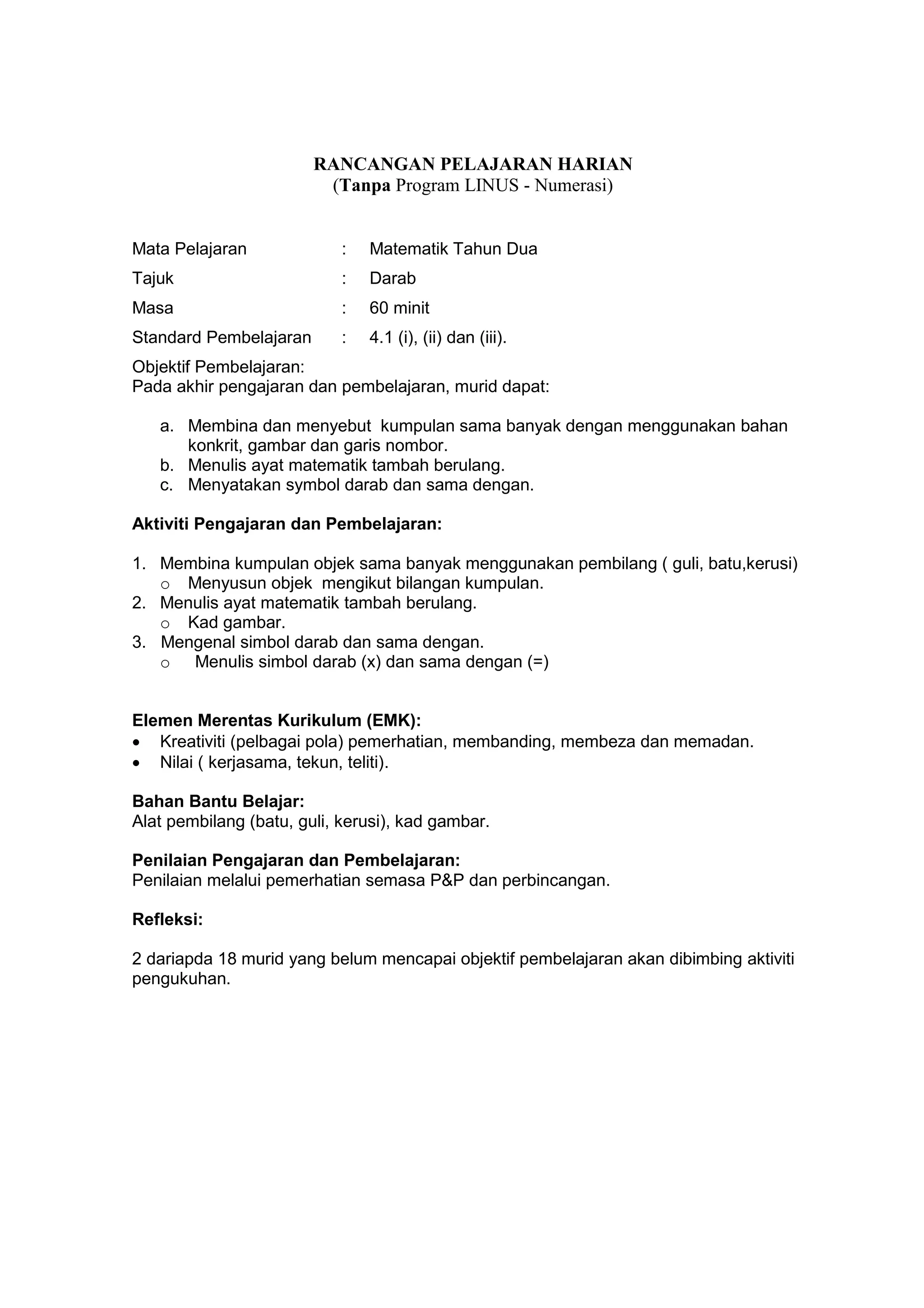 Rph kumpulan 3 darab | DOCX