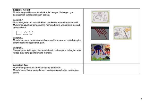 Rph menggambar (kolaj hidupan laut) kssr thn 1 | DOCX