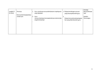 Rph micro teaching ekonomi asas form5 -terkini | DOCX