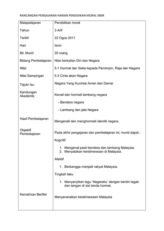 Rph moral baru edit | PDF