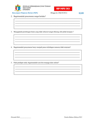 Rph pdpr bm_t6_01-07.09.2021-m29&m30 | PDF