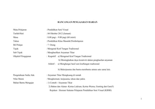 Rph pendidikan khas | DOC