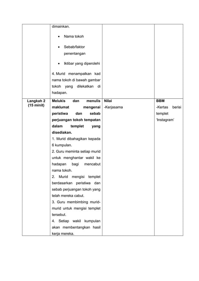 Rph sejarah tahun 5 peristiwa perjuangan menentang british ii | DOC