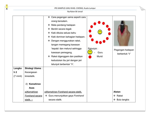 Rph pj badmint0 n t5b forehand | DOCX