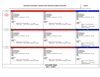 Rph pjk tahun 6 | DOCX