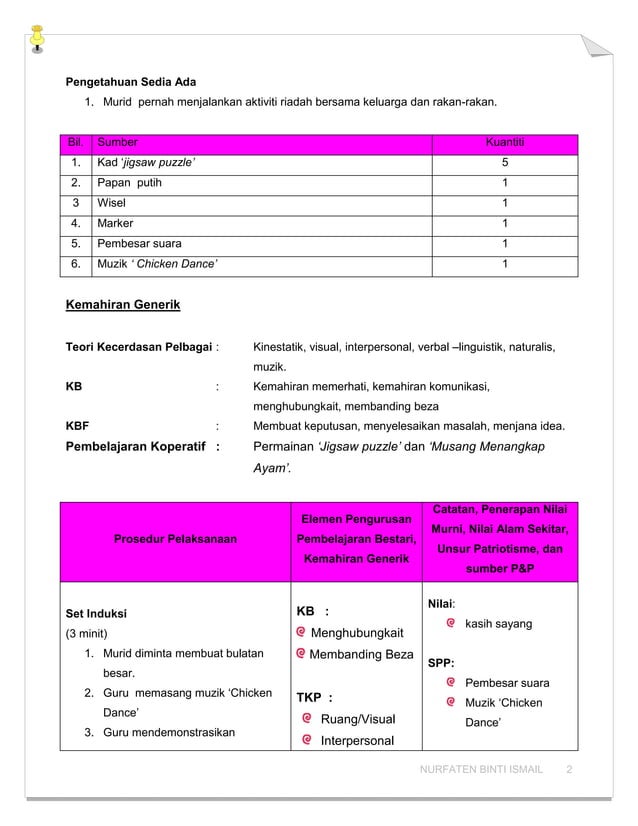 Rph psk t4 beriadah menjamin kesihatan | DOCX