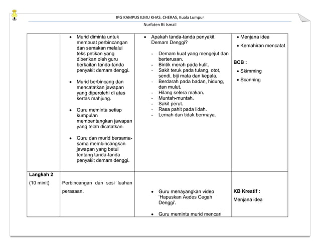 Rph t5b pk demam denggi | DOCX