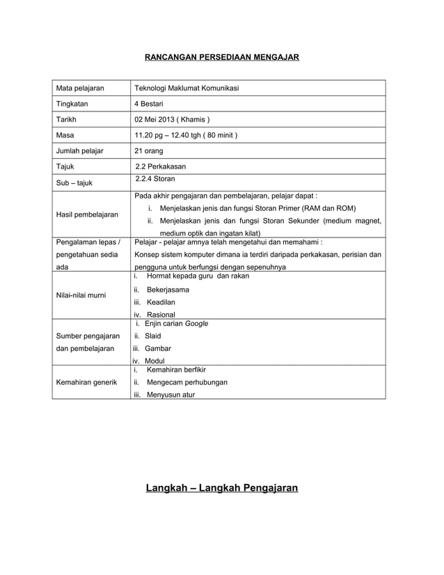 Rph tmk storan | PDF