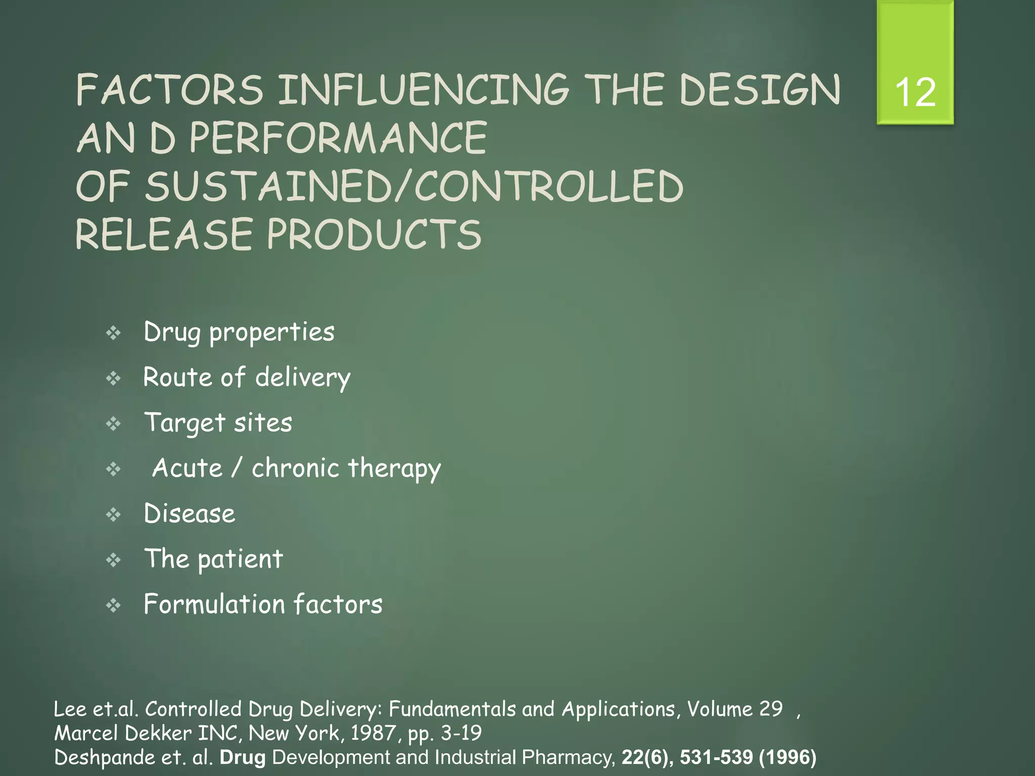 Physicochemical factors for CDDS.pptx