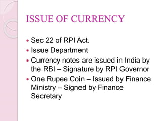 RBI/reserve Bank of india | PPTX