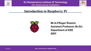 rapberrypi introduction pinout details programs | PDF | Computer ...
