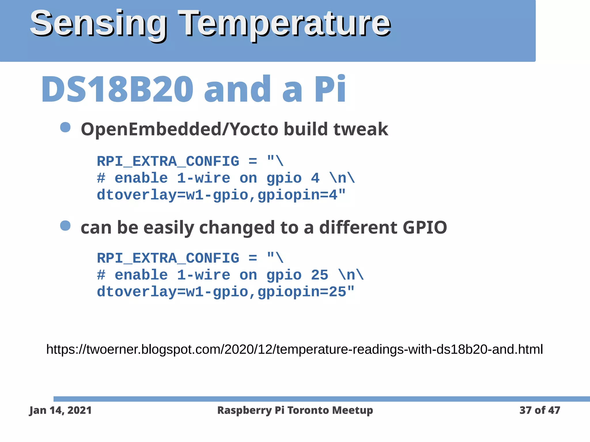 Sensing Temperature with a RaspberryPi | PDF