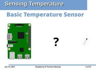 Sensing Temperature with a RaspberryPi | PDF