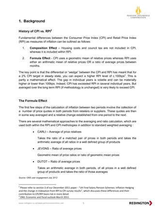 RPI VS. CPI - Magic New Formula will Lead to Shrinking Wedge | PDF
