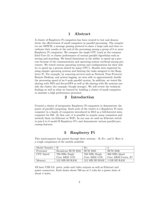 Building A Linux Cluster Using Raspberry PI #2! | PDF