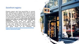 NYC RPIE FILING DEADLINE JUNE 1st | PPT