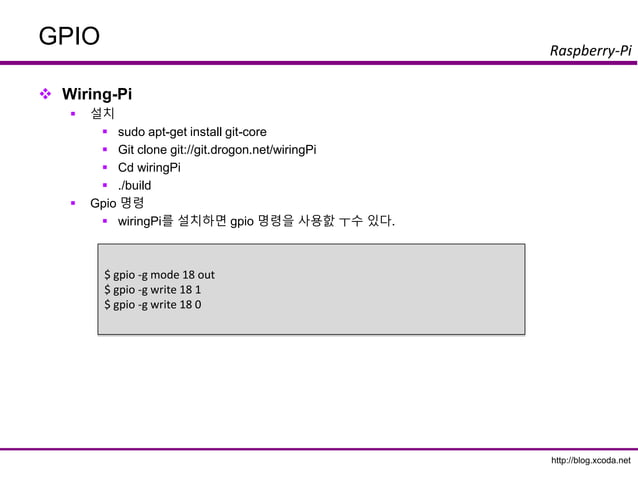 Raspberry-PI GPIO with Python | PPTX