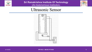 rpi PICO micro python - SENSORS interfacing | PDF