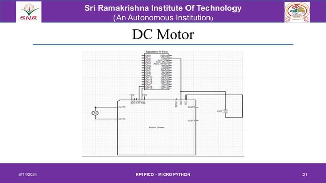 rpi PICO micro python - SENSORS interfacing | PPT