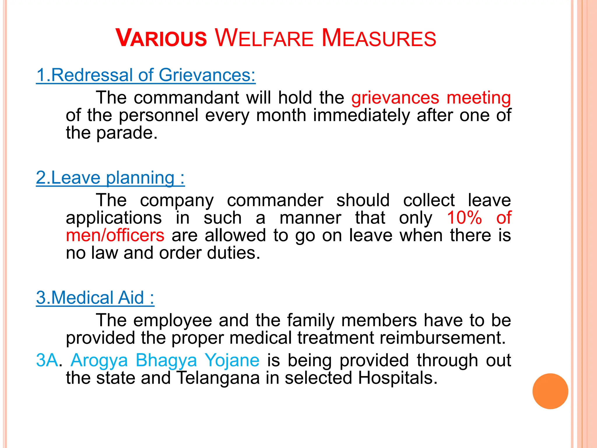 ppt on welfar maangement wwhich is good | PPTX