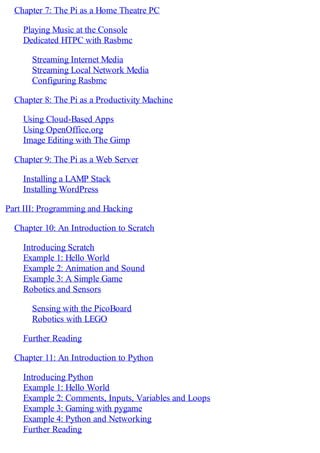 Raspberry Pi ® User Guide | PDF