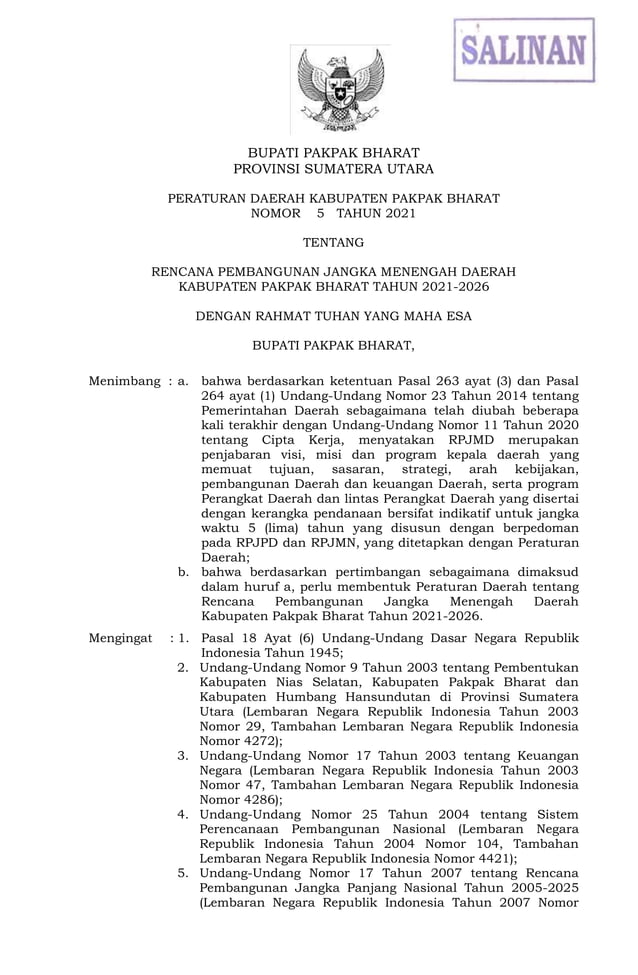 RPJMD 2021-2026 Kabupaten Pakpak Bharat.pdf