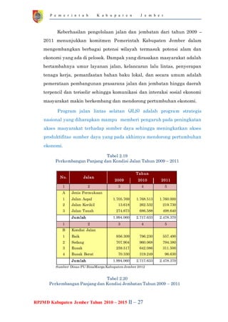 Bab II Rpjmd Kabupaten Jember | DOCX