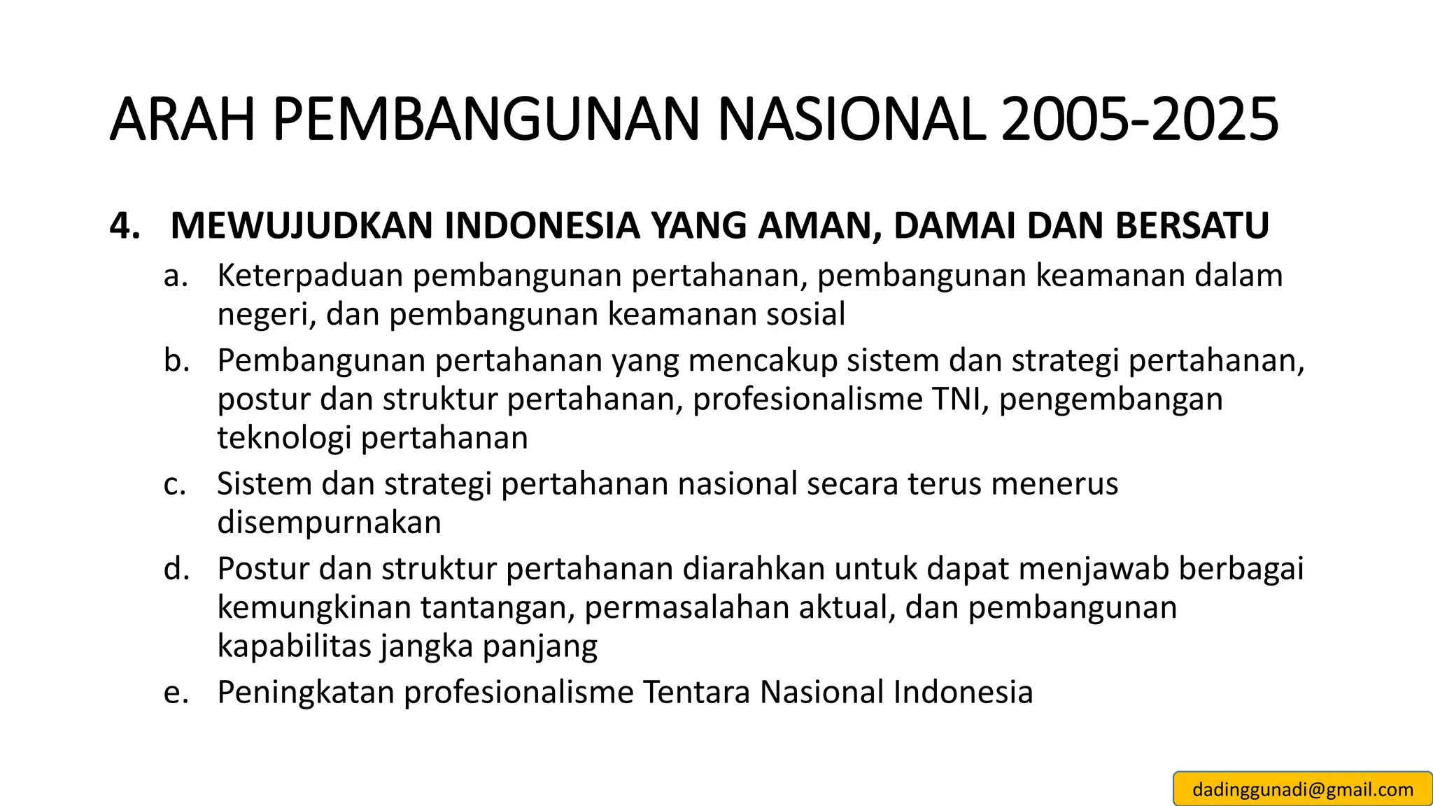 Rencana Pembangunan Jangka Panjang (RPJPN) 2015-2025 | PDF