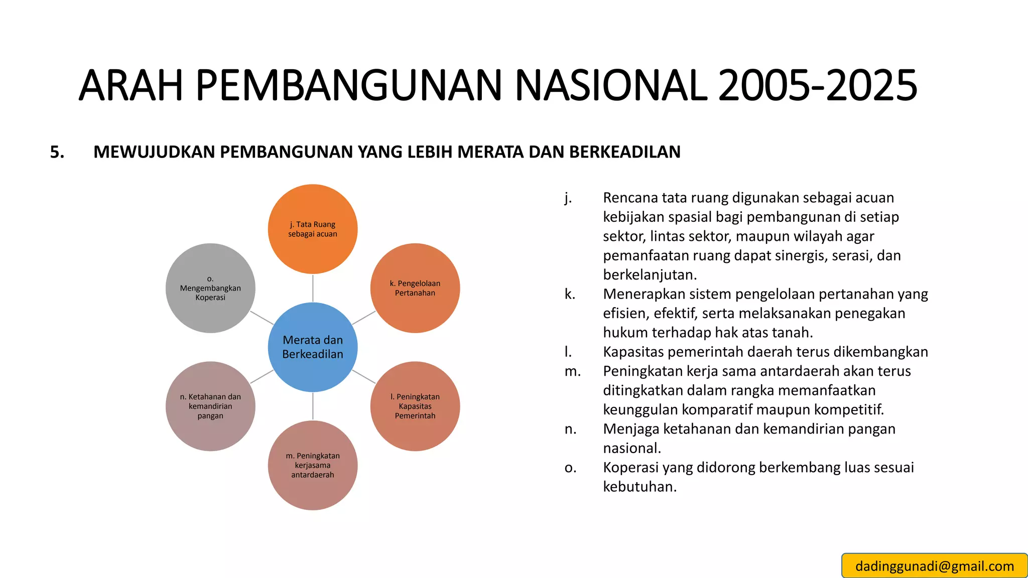 Rencana Pembangunan Jangka Panjang (RPJPN) 2015-2025 | PDF