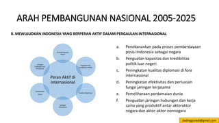 Rencana Pembangunan Jangka Panjang (RPJPN) 2015-2025 | PDF